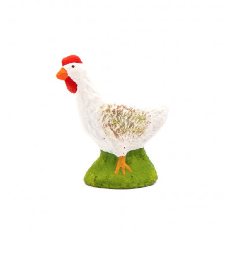 POULE BLANCHE/GRISE/NOIRE/ROUSSE N°3 CARBONEL - Articles Religieux